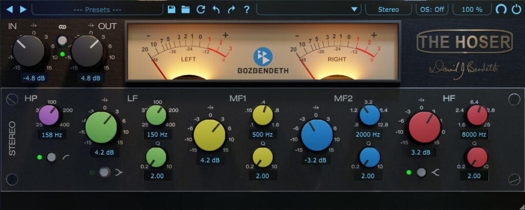 David Bendeth +10db 2 and The Hoser XT 2 Bundle - Boz Digital Labs